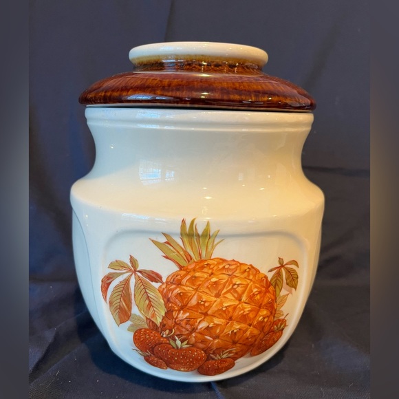 Accents | Vintage Mccoy Fruit Festival Cookie Jar Pineapple And ...
